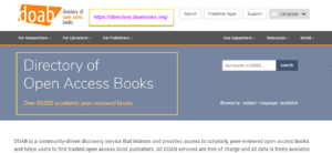 แหล่งสารสนเทศประเภท Open Access เข้าใช้งานได้ฟรี – ระเบียงบรรณปันสาระ