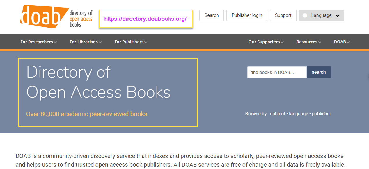 แหล่งสารสนเทศประเภท Open Access เข้าใช้งานได้ฟรี – ระเบียงบรรณปันสาระ